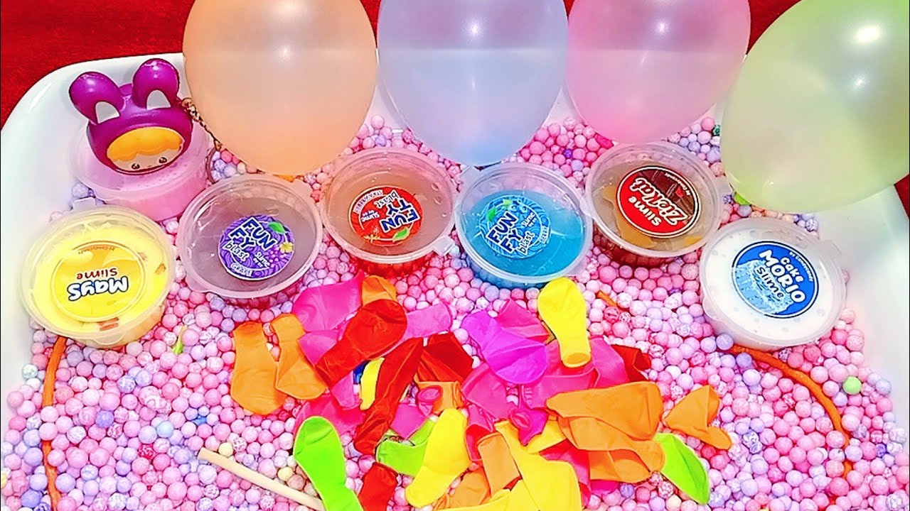 Satisfying video | Popping slime videos colorful balloon toys🎈 🎈 part ...