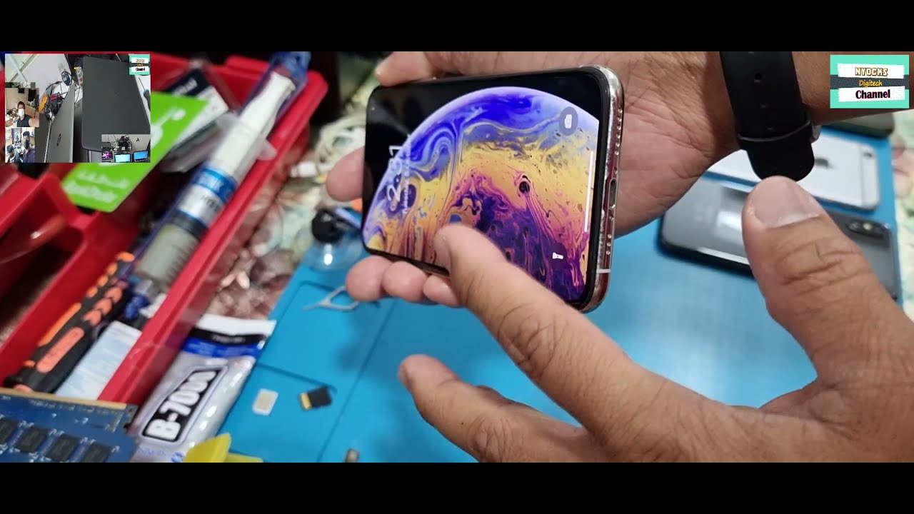 How to remove screen of iphone xs #iphonexs #screenremoval #diy # ...