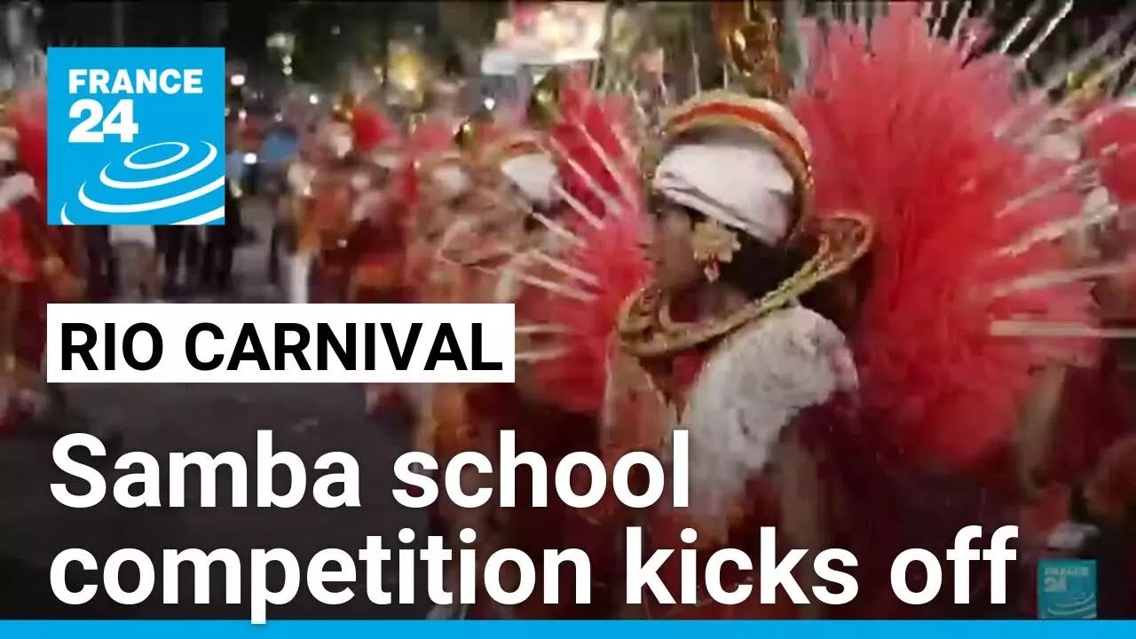 Samba school competition kicks off at Rio carnival • FRANCE 24 English ...