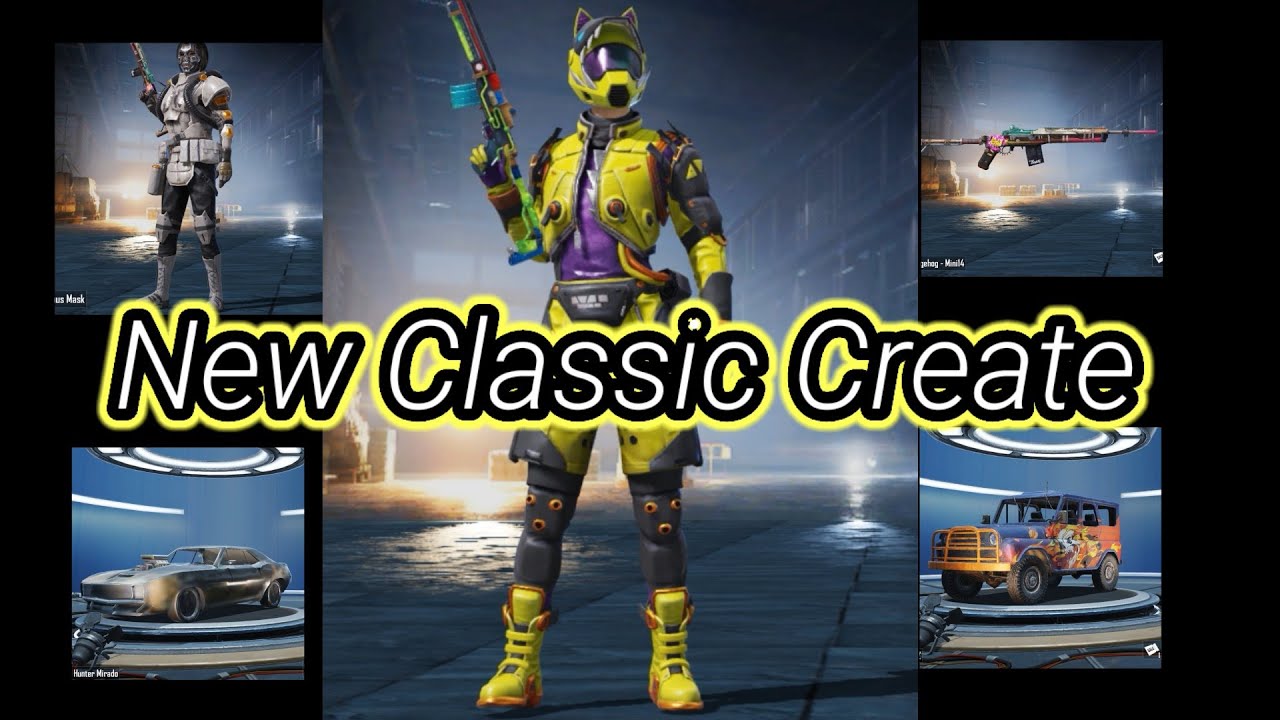 New classic create is here/ BGMI/PUBG NEW CLASSIC CREATE OPENING ...