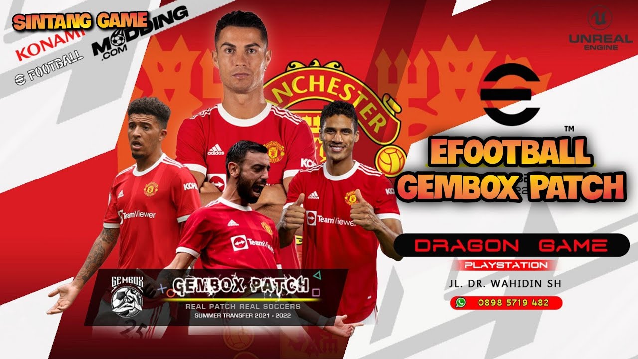 EFOOTBALL SEASON UPDATE 2022 GEMBOX PATCH - REVIEW UPDATE - YouTube