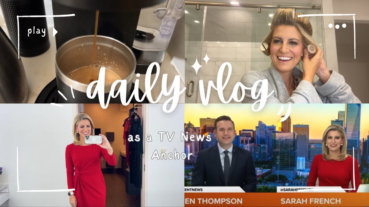 DAY IN THE LIFE: TV NEWS ANCHOR – 2 AM Wake Up Call! 🕑 - YouTube