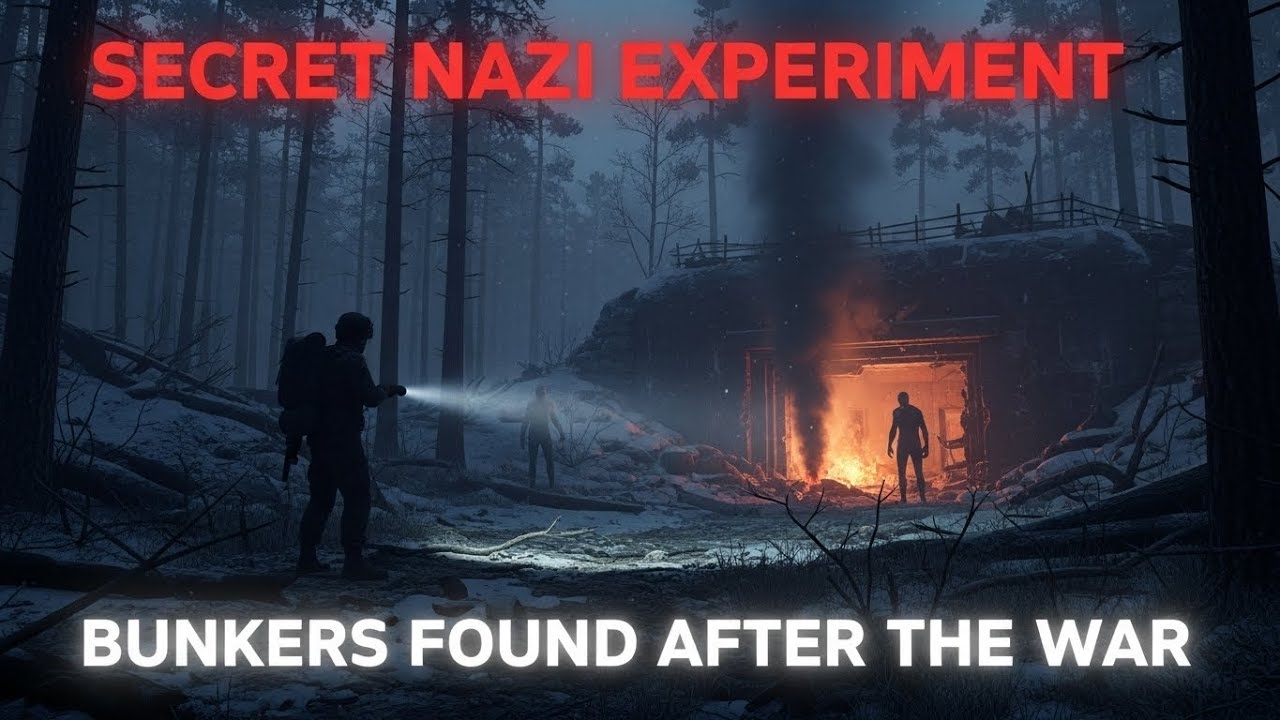The Secret Nazi Experiment Bunkers: Hidden Horrors of WWII - YouTube