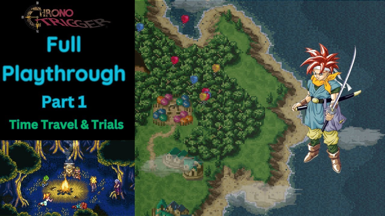 Chrono Trigger - Full Playthrough Part 1 - Steam version - YouTube