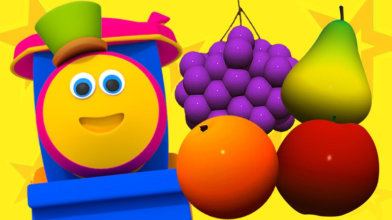 Learn Fruits with Bob The Train, Rhyme for Children by Toddler Toons ...