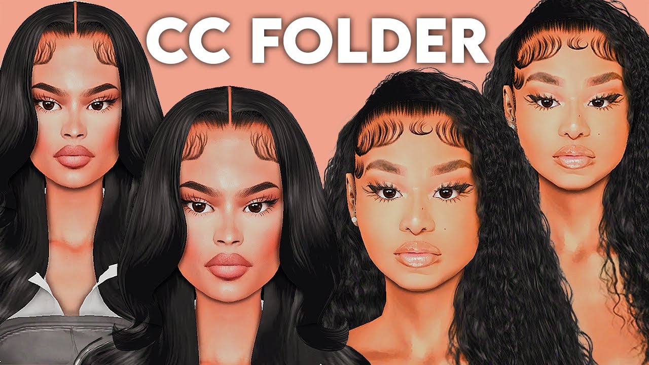 HURRY! THE BEST CC FOLDER OF 2023 OMG 😳😏| CC Folder & SIM DOWNLOAD ...