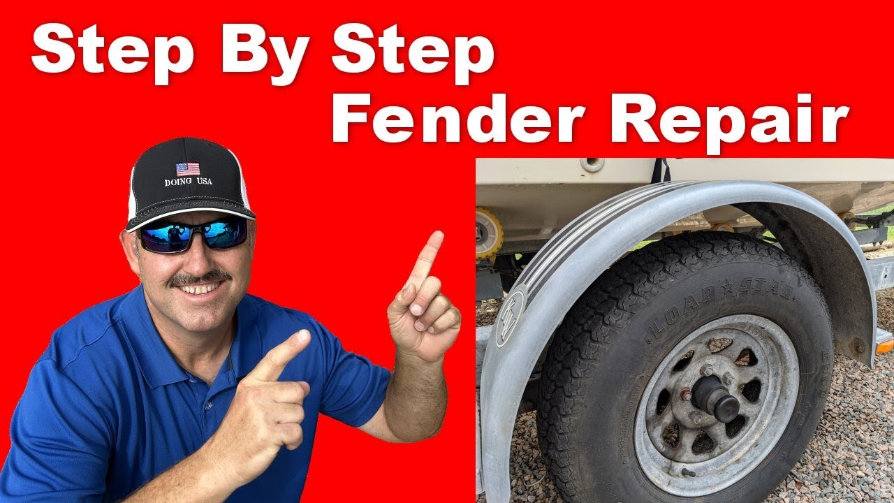 Step By Step Boat Fender Repair - No Wood, No Carpet - YouTube