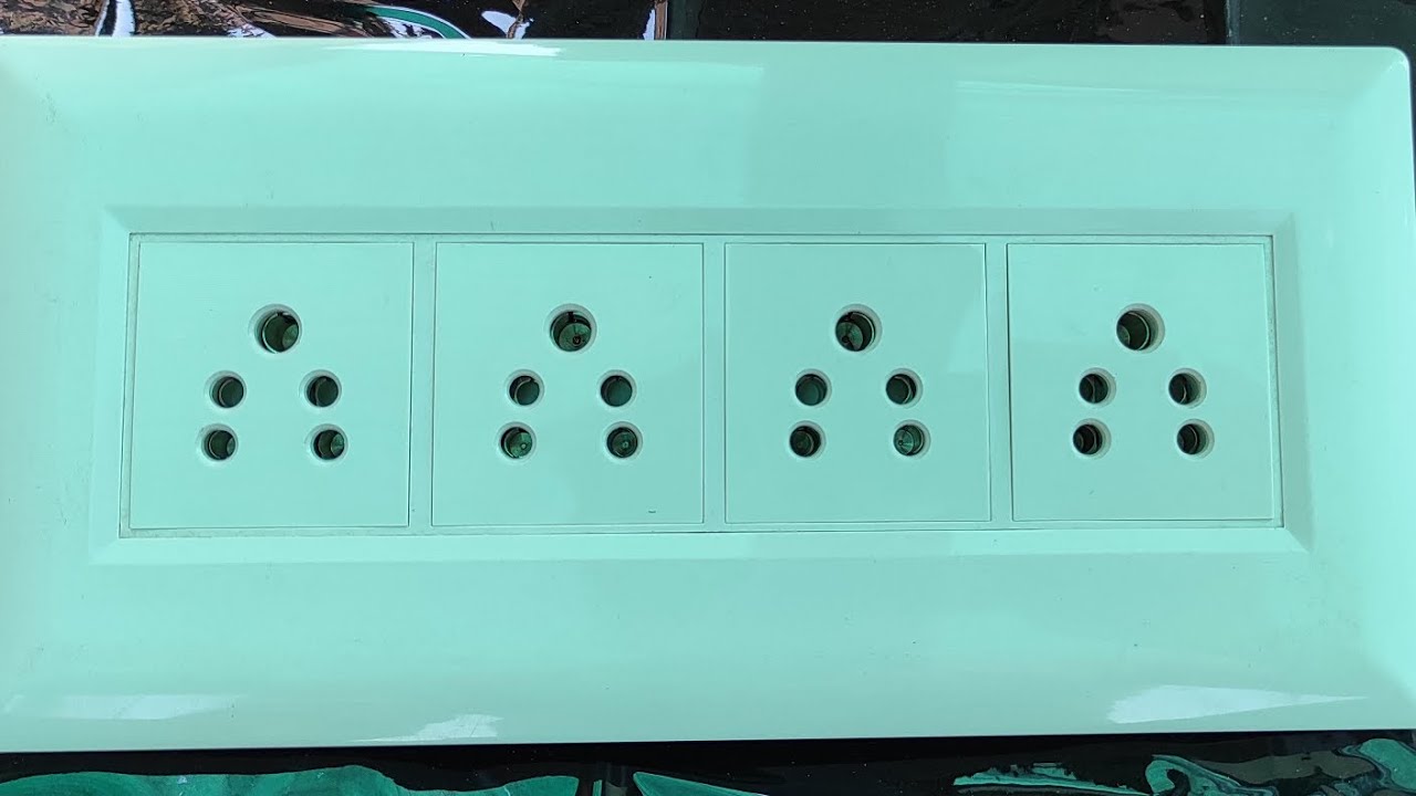 4 Socket Parallel Connection | #electric #wiring #electrical # ...