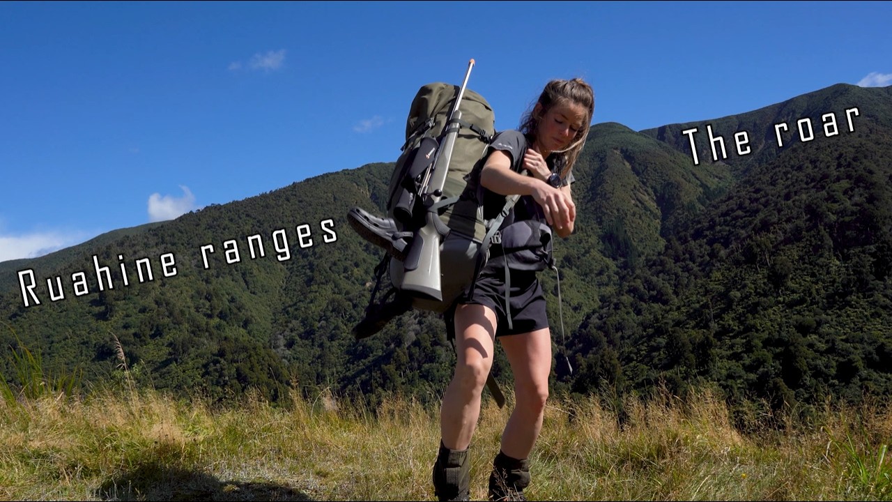 Georgia Goes Hunting - Roar Trip #1 - NZ Ruahine Ranges 2024 - YouTube