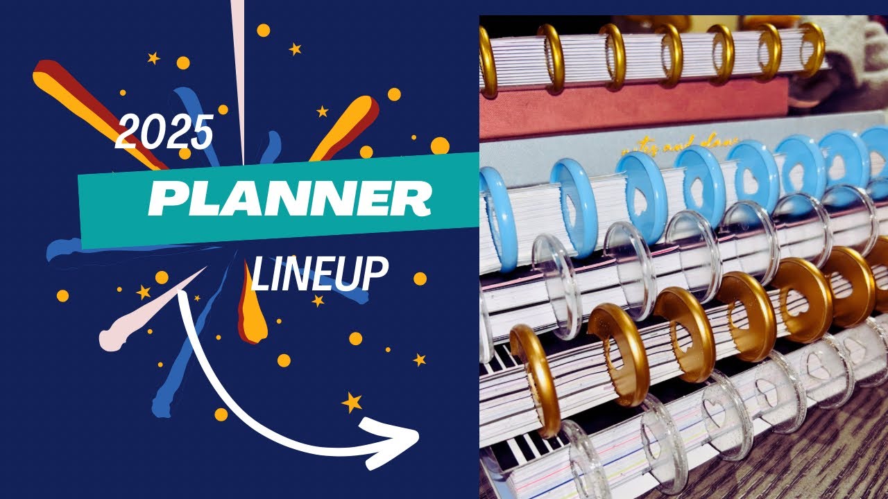 Is the best time of the year!! 2025 planner line up!! - YouTube
