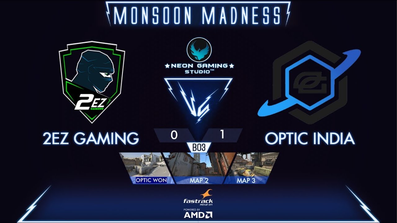 OPTIC INDIA vs 2eZ GAMING MAP 2 NGS Monsoon Madness CSGO 5v5 FINALS ...