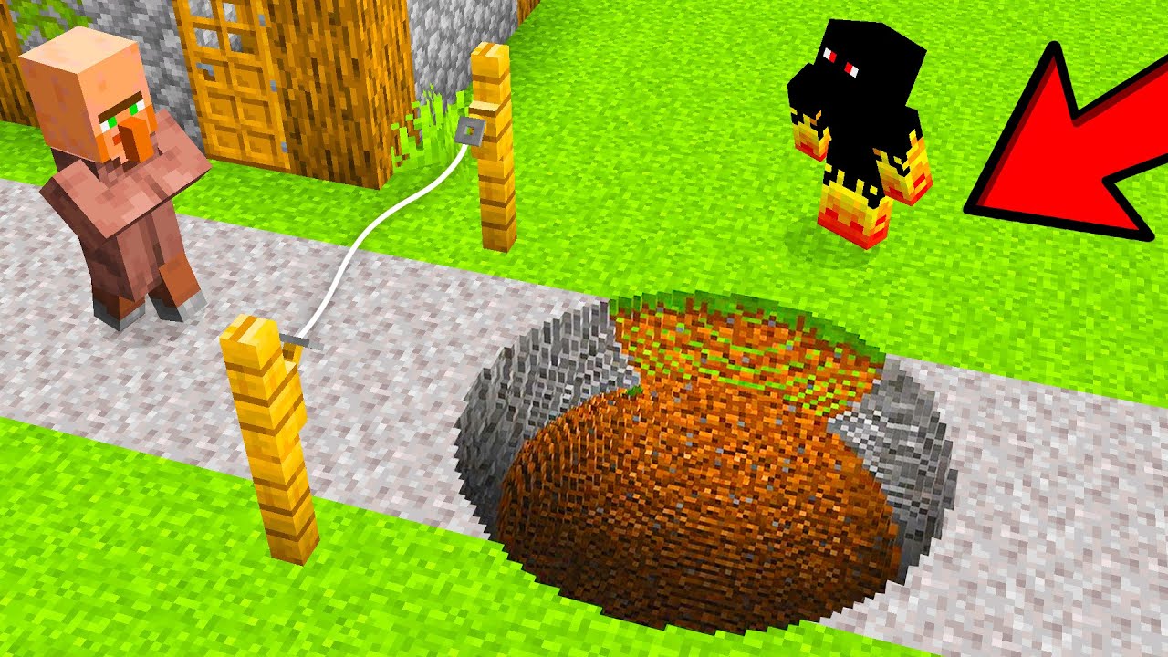 17 Ways to Troll Villager in Minecraft - YouTube