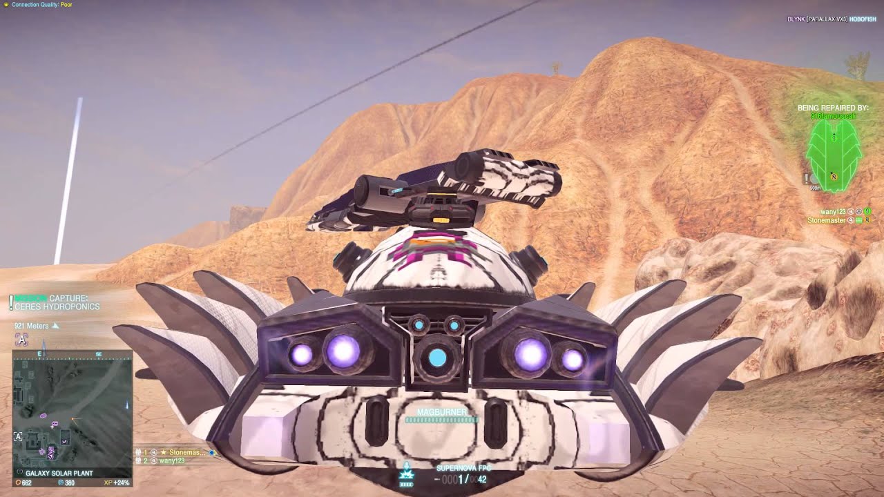 Planetside2 indar magrider play - YouTube