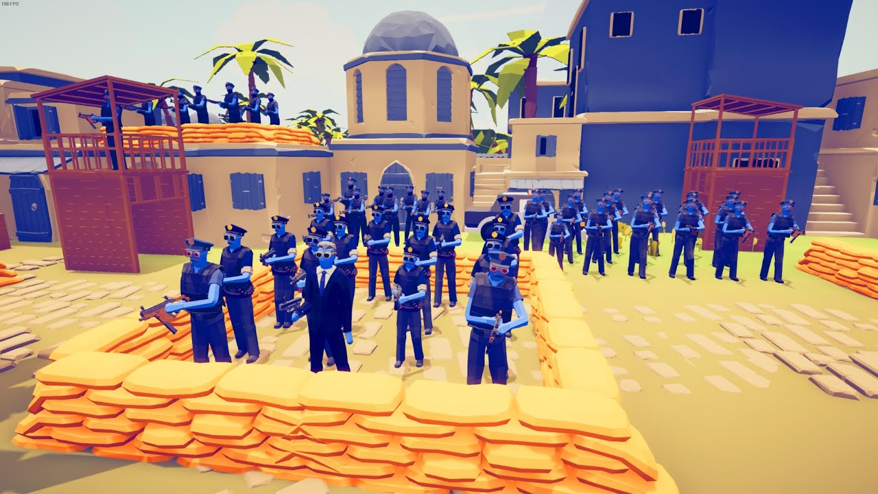 CAN 80x POLICE PROTECT PRESIDENT? - Totally Accurate Battle Simulator ...