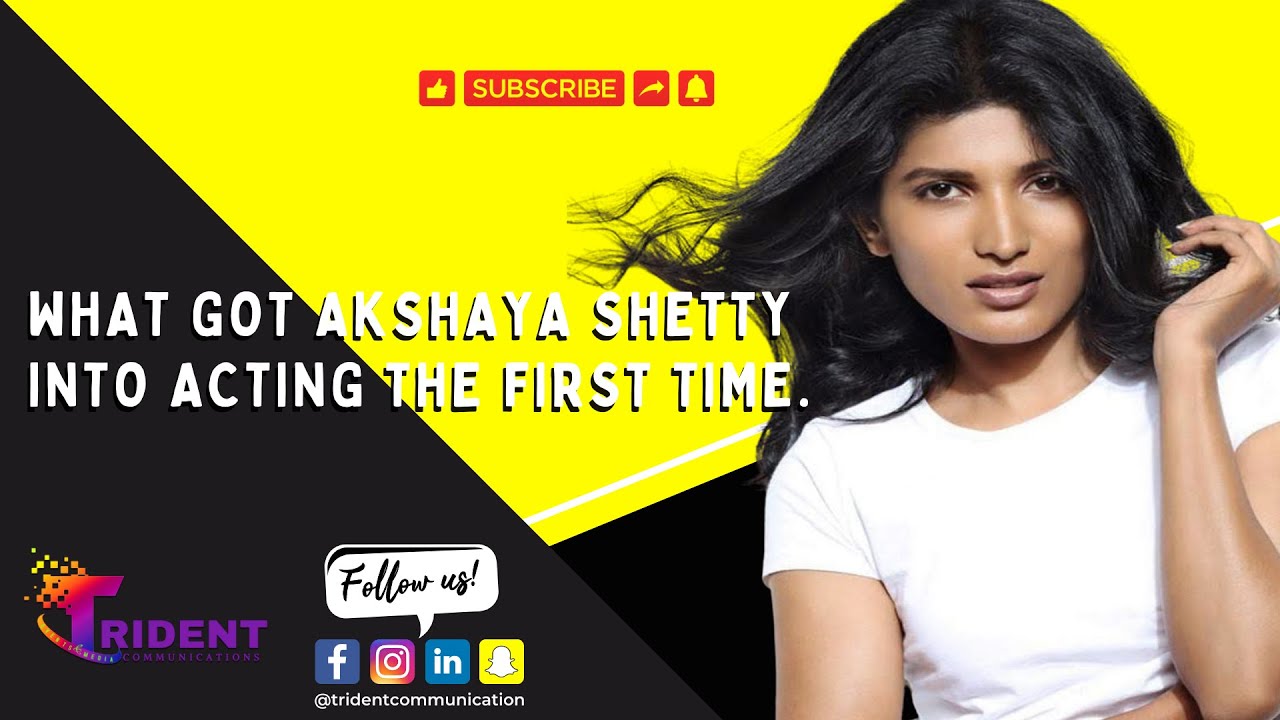 What got Akshaya Shetty into Acting? | Exclusive Interview ...
