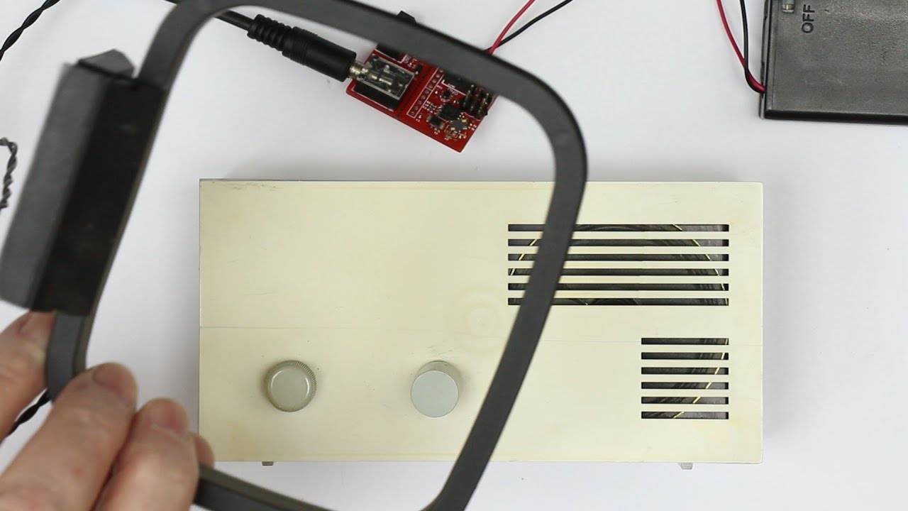 The BRAUN LECTRON AM Radio-Kit - YouTube