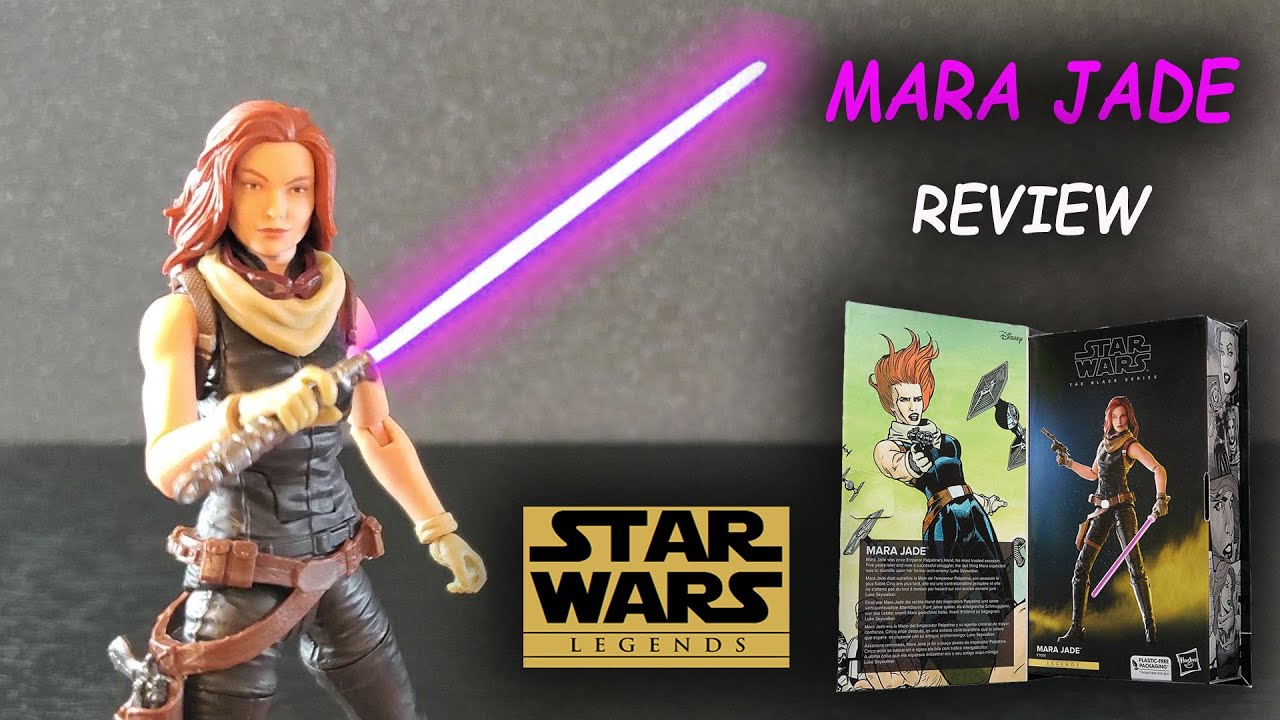 Mara Jade - Legends (Star Wars Black Series) REVIEW - YouTube