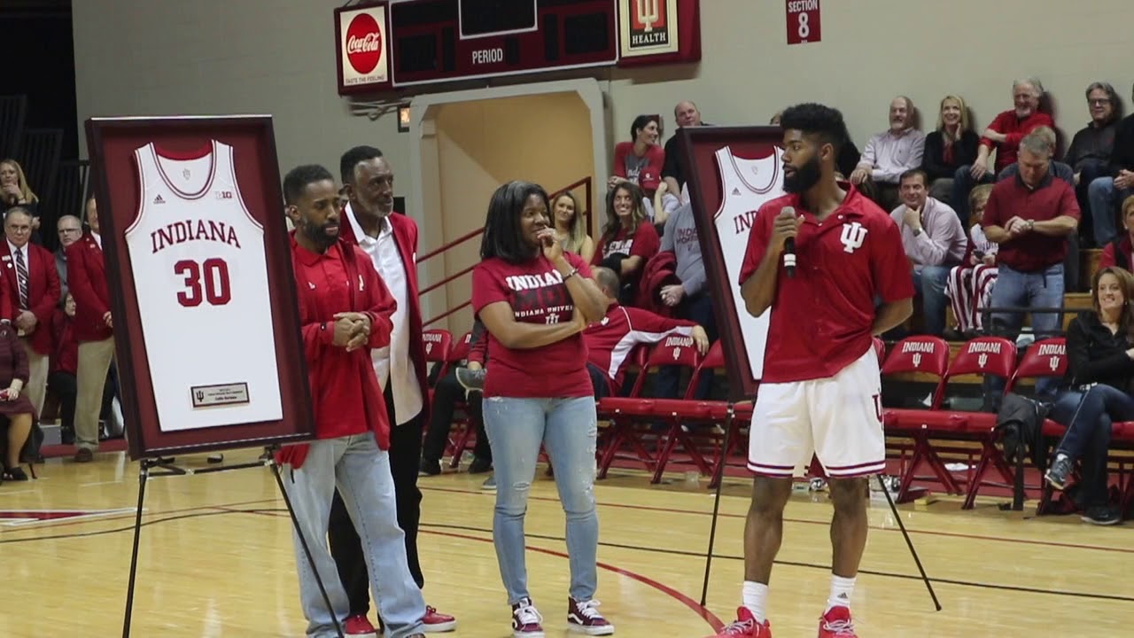 Robert Johnson senior night speech - YouTube