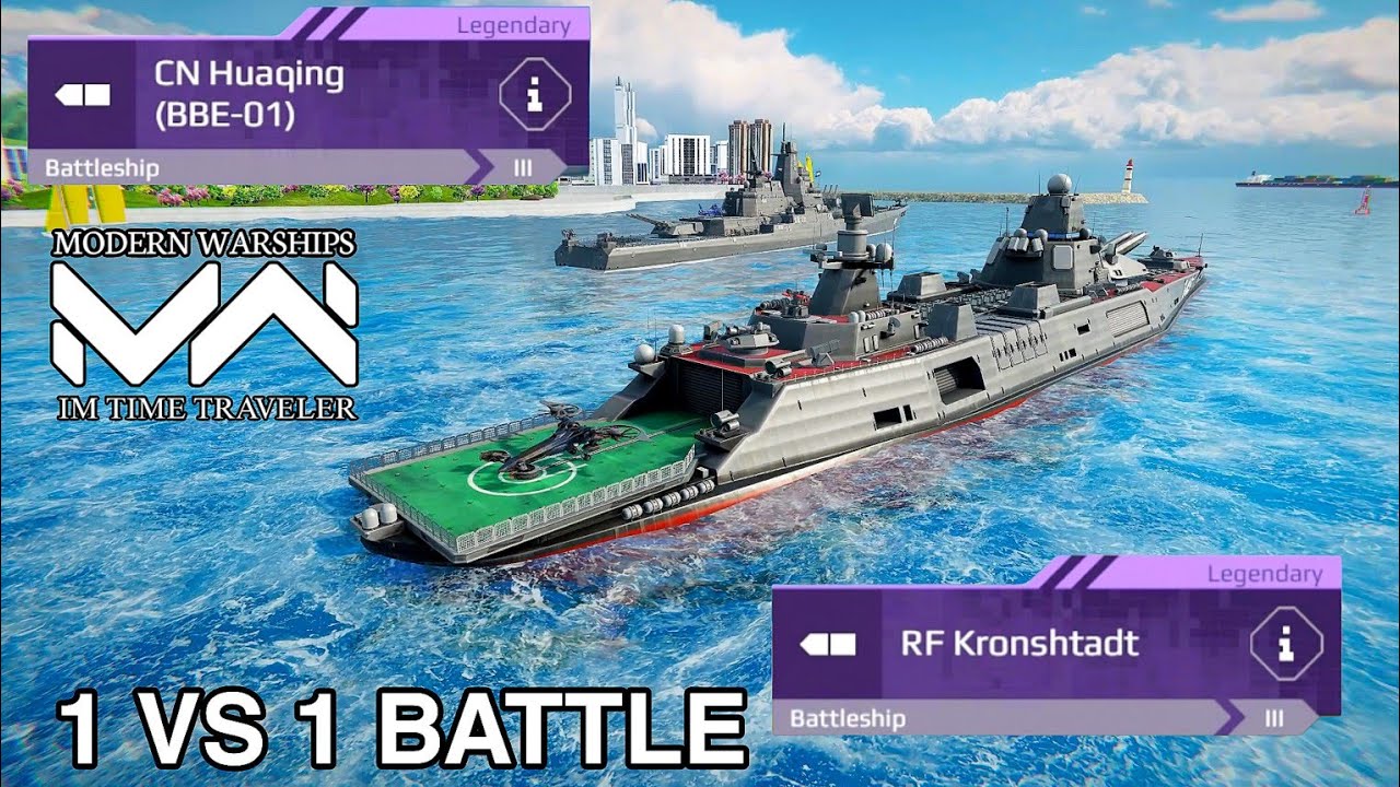 RF Kronshtadt Vs CN Huaqing 🔥🔥 | Modern Warships - YouTube