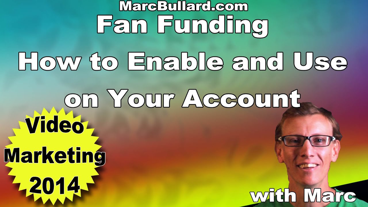 Fan Funding - How To Enable YouTube's Fan Funding - YouTube