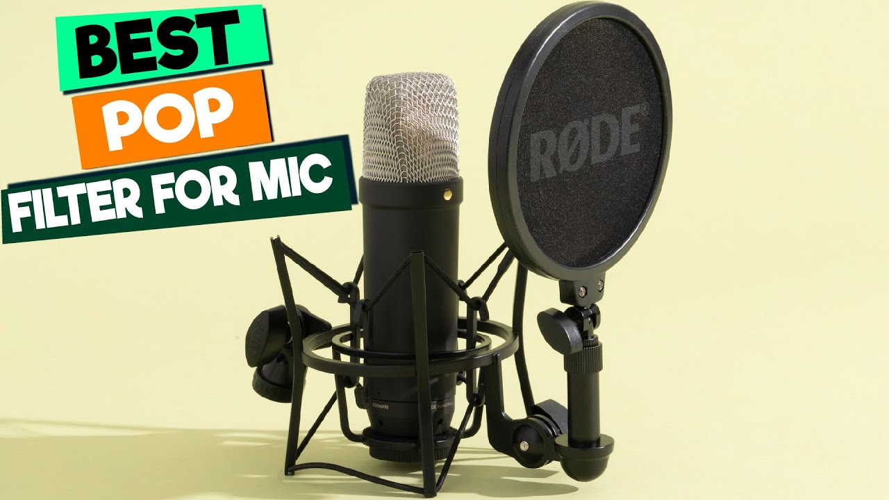 The BEST Pop Filter For Your Mic? Stop Plosives & Sound PRO! - YouTube