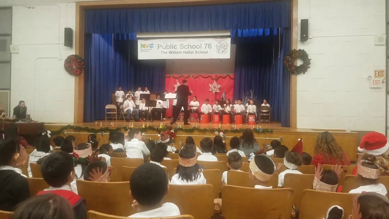 P.s 76 nyc The William Hallet school - YouTube