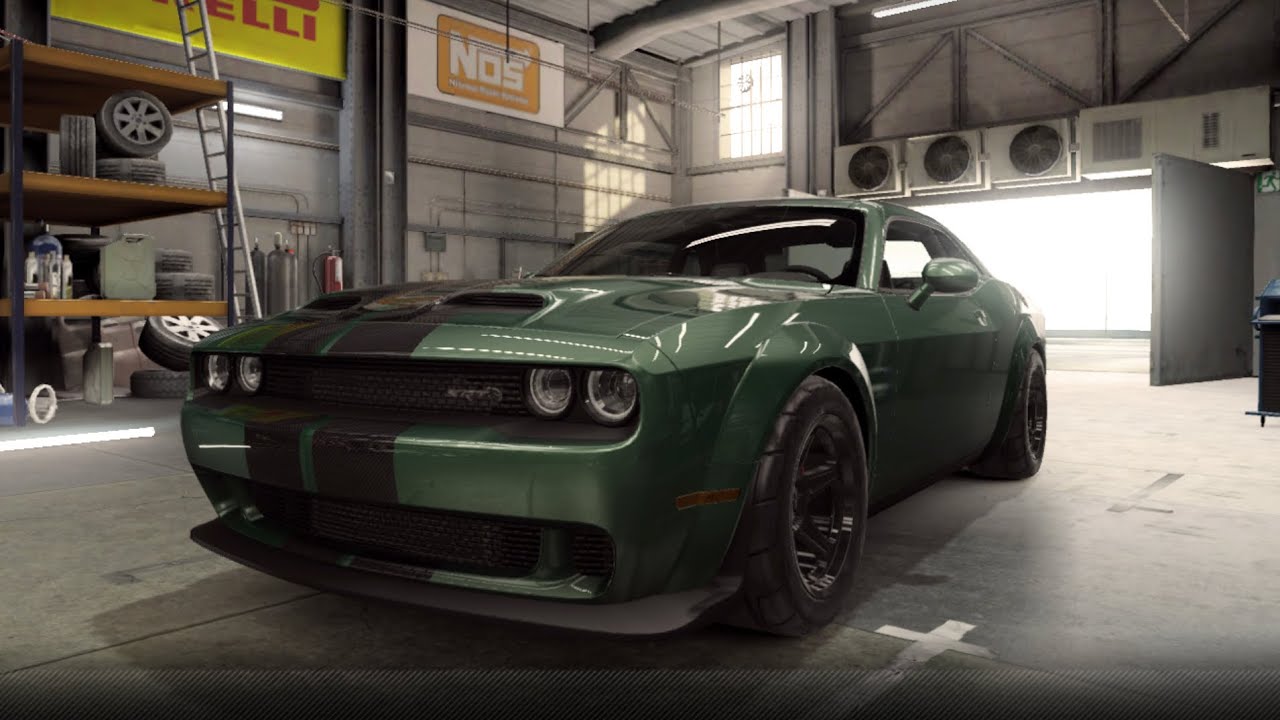 【CSR2】Challenger SRT Super Stock (purple) shift & tune for 7.903 - YouTube