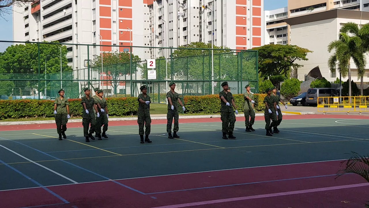 Pasir Ris Sec 2019 Open House - NCC Performance - YouTube