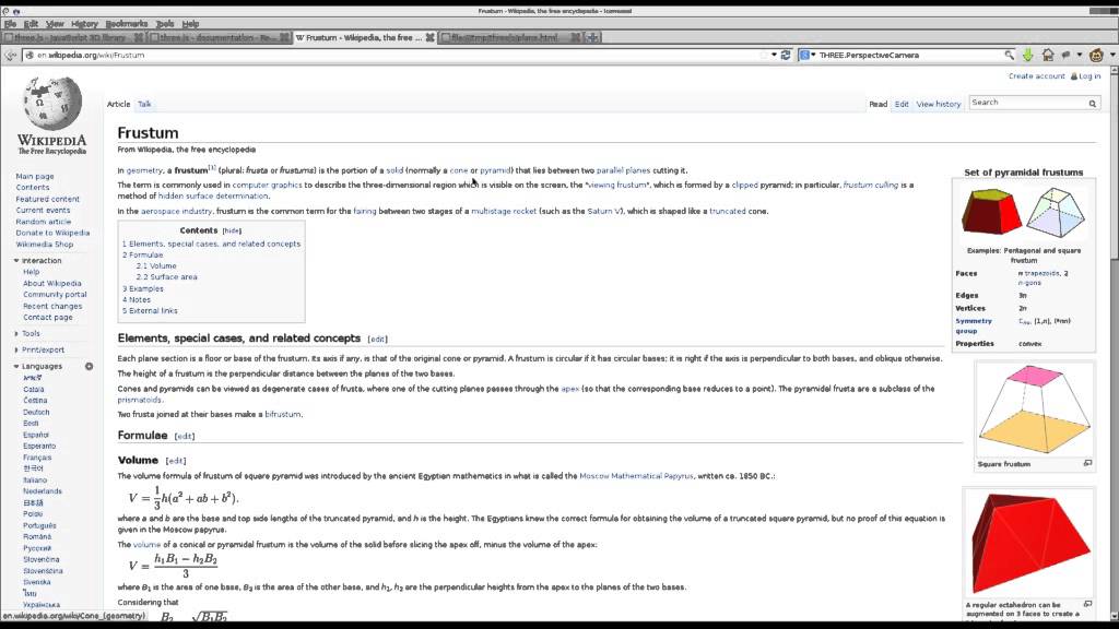 HTML5 3D with Threejs Create a Plane Linux Tutorial - YouTube