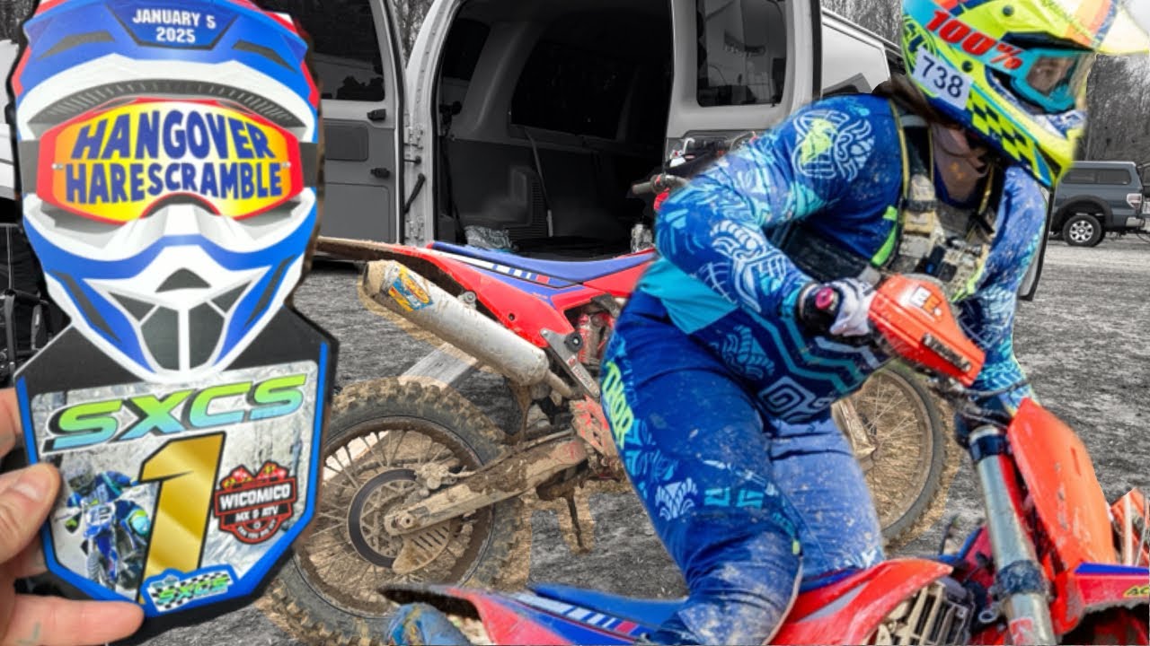 SXCS Hangover Hare Scramble 2025 Senior C Class - Morning Race P1 - YouTube