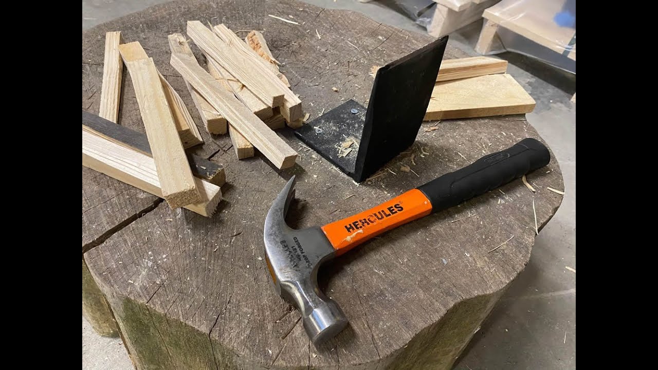 Hellfire Pallet Wood Kindling Chopper - from Natural Heating - YouTube