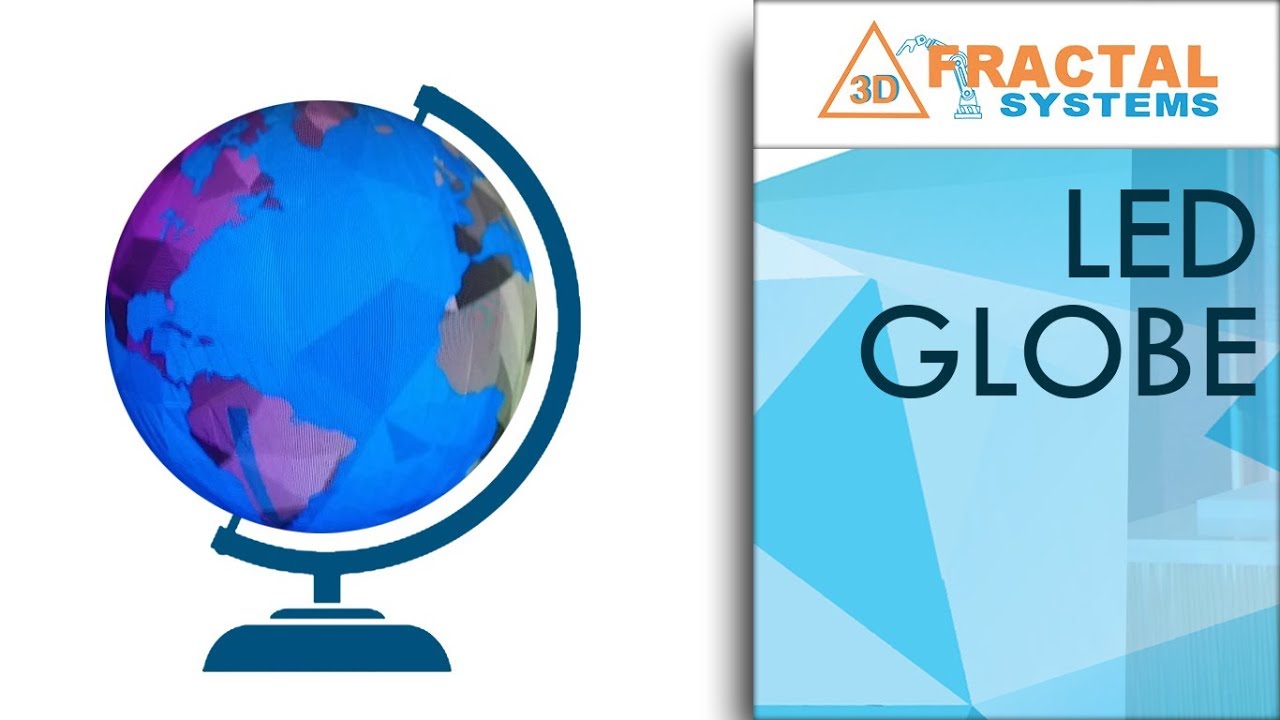 LED Globe - Fractal Systems - YouTube