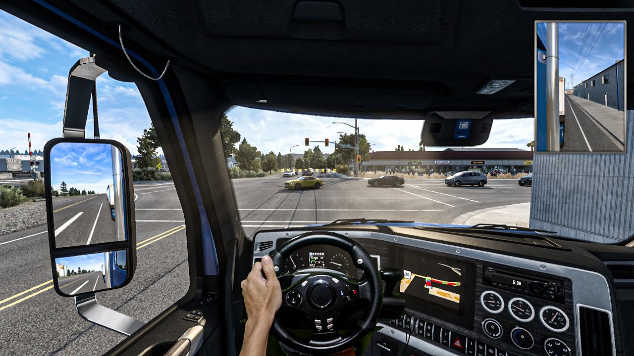 Traffic ATS2 - Western Star - Real Hand & Steering Wheel - YouTube