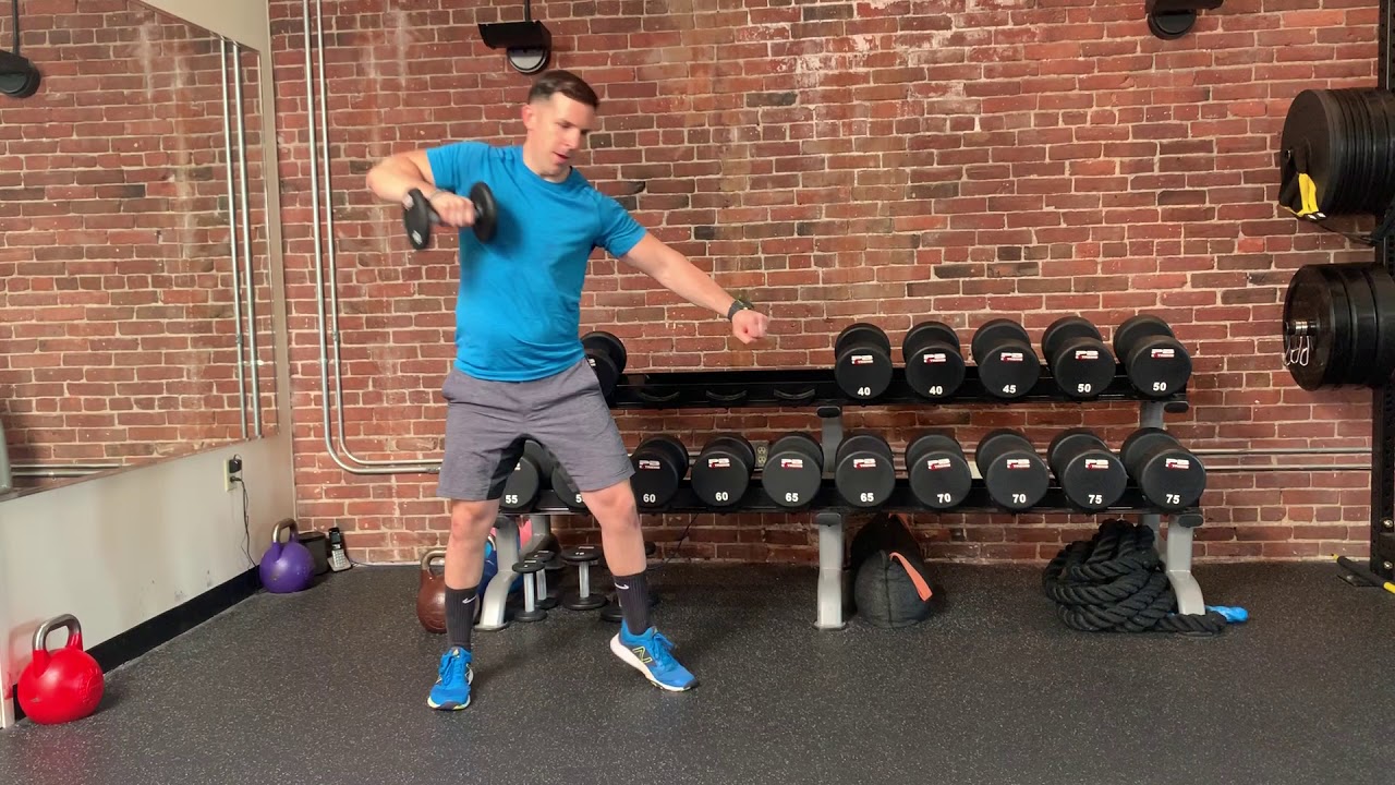 Single Arm Dumbbell Lawnmower Rows - YouTube