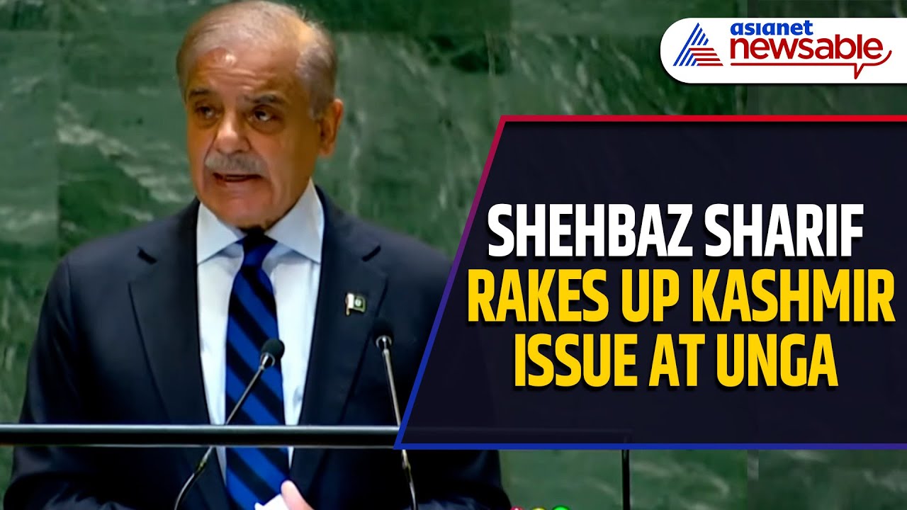 Pakistan's Shehbaz Sharif Rakes Up Kashmir Issue, Abrogation of Article ...