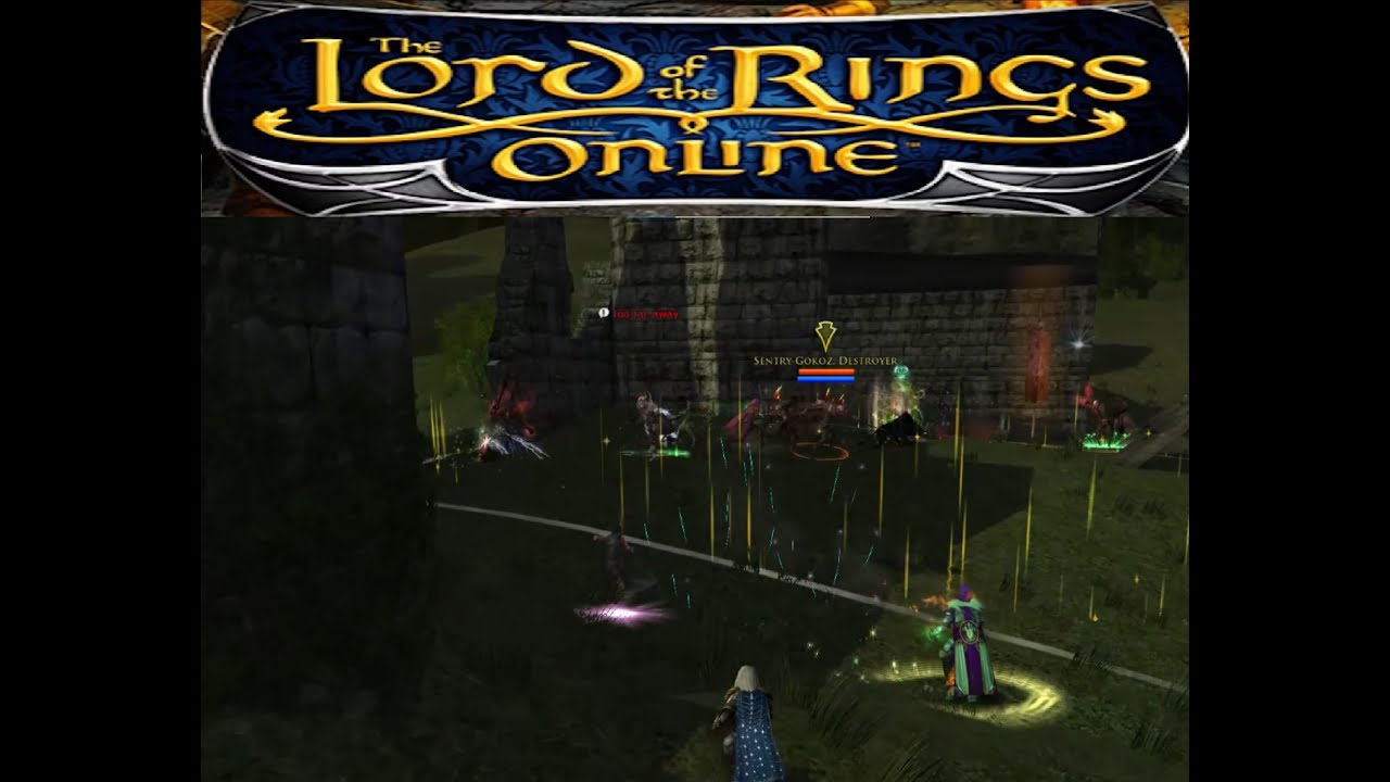 LOTRO: Rune-keeper PvMP: T A & Lug small fights - YouTube