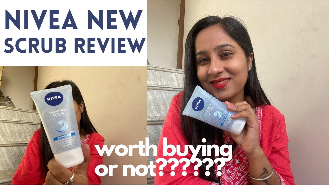 I Tried Nivea Skin Refining Face Scrub —— Amazing Results 😱😱😱😱 Nivea ...