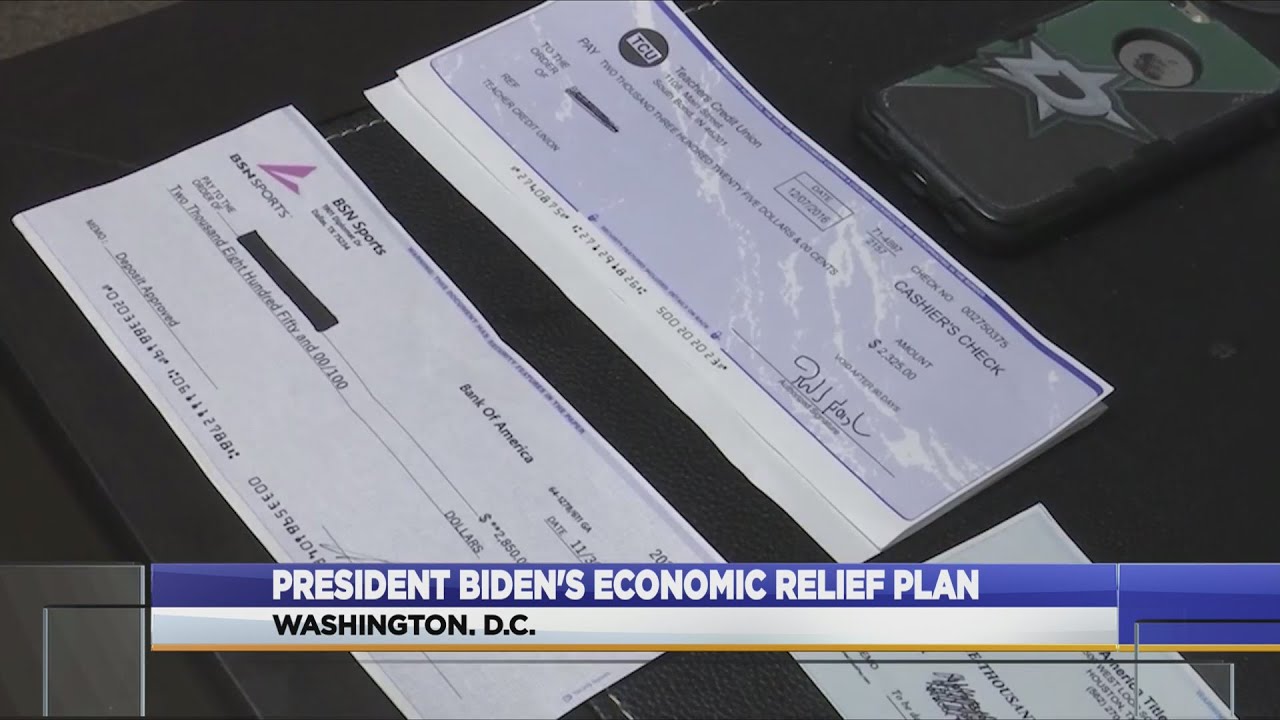 President Biden's Economic Relief Plan - YouTube