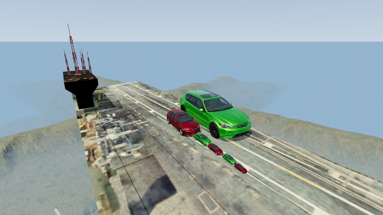 Resizable ETK 800 Big and Small Car Mods vs Jump From 5KM Above ...