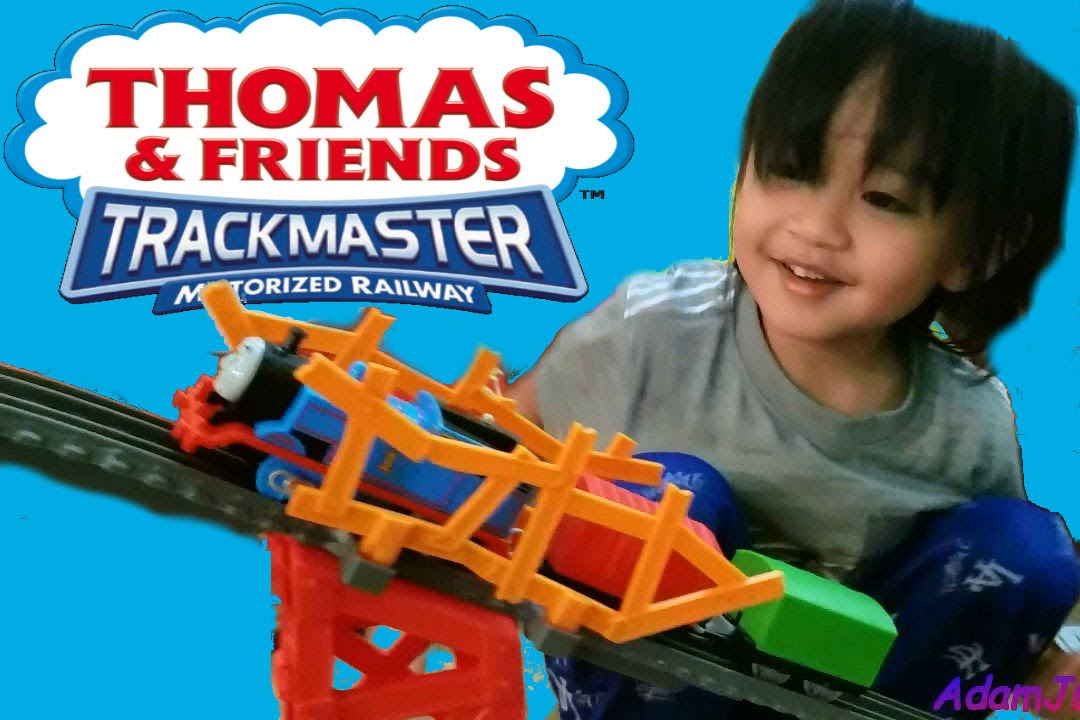 THOMAS & FRIENDS AVALANCHE ESCAPE SET & toby trackmaster - YouTube