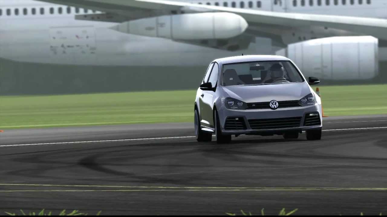 Volkswagen Golf R Top Gear Test Track - YouTube