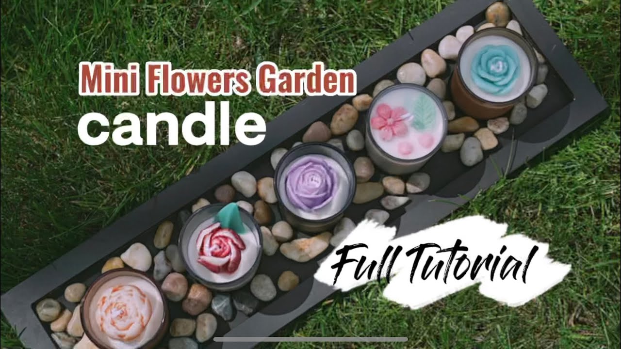 Scented Candle Making Full Tutorial | DIY Craft Flower | Home Decor ...