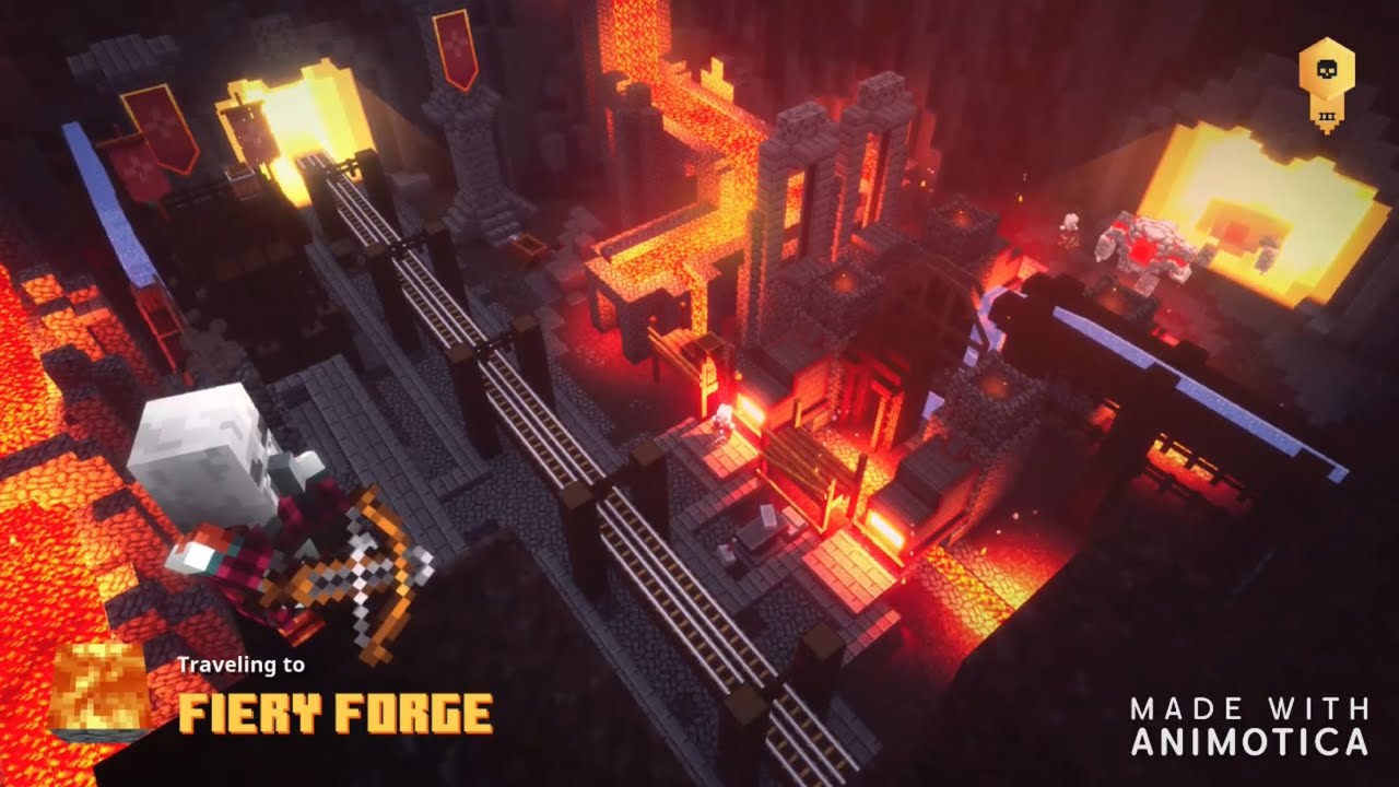 FIERY FORGE (Minecraft Dungeons) #6 - YouTube