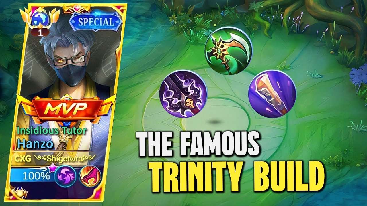 THE PERFECT COMBINATION BUILD OF HANZO | HANZ | MOBILE LEGENDS - YouTube