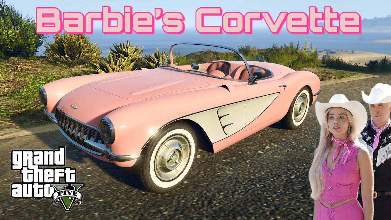 How To Make Barbie’s Corvette (Barbie) On GTA 5 | Hana x Bana - YouTube