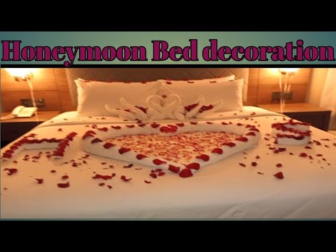 Creative work!! Honeymoon Room in K S A Hotel - YouTube