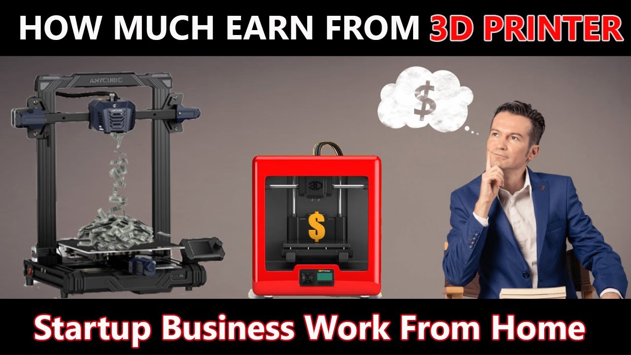 How To Earn From 3d Printer. #rs1000 to Rs.200000/- Startup own ...