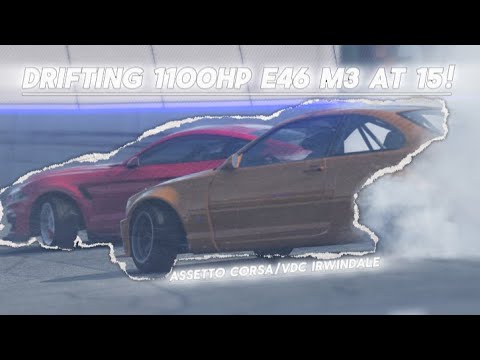[AC] Drifting 1100HP E46 M3 at Irwindale! - YouTube