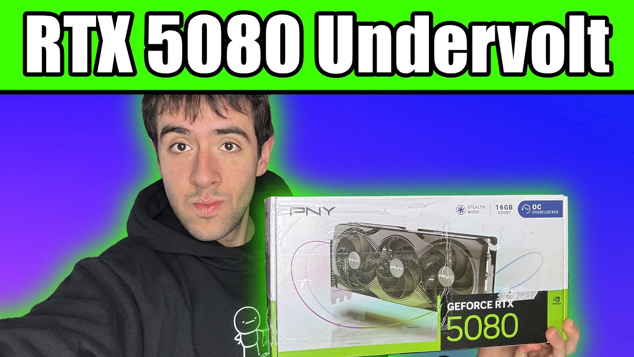 Undervolt your RTX 5080 for more FPS and Lower Temperatures! - Tutorial - YouTube