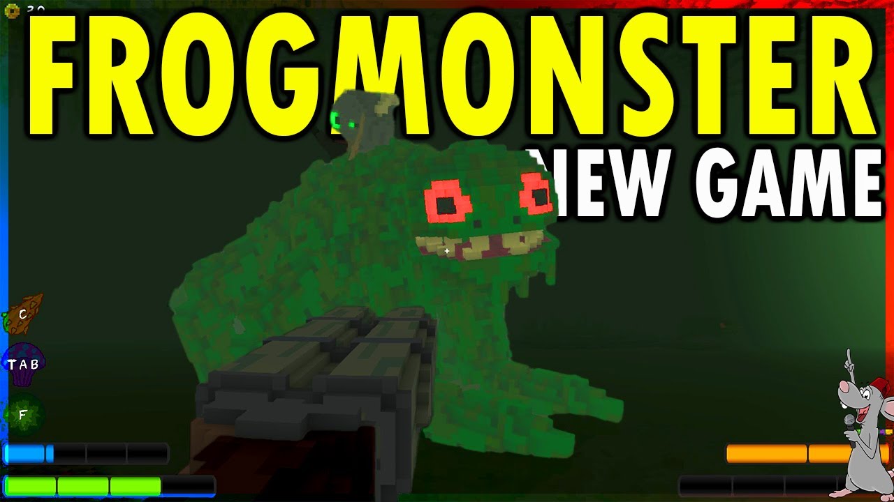 MONSTER FROGS! New Retro Fps Game FrogMonster! - YouTube